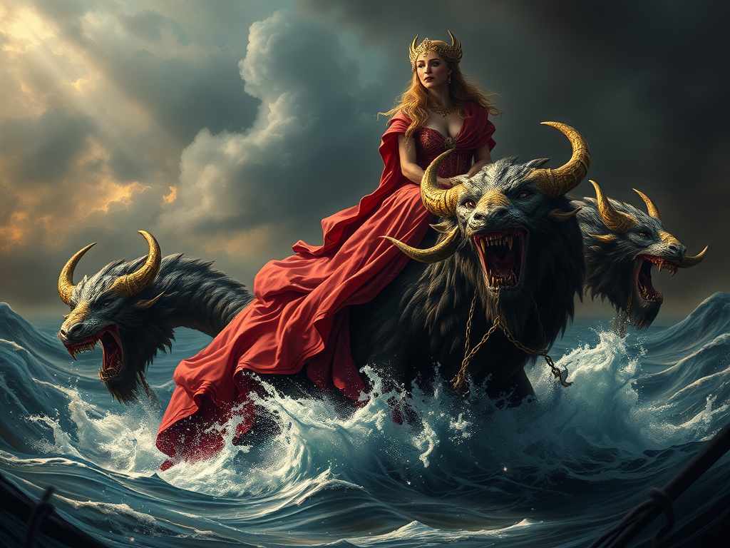 Babylon the great, Mother of harlots. Revelation 17:3 | A Voice in the ...